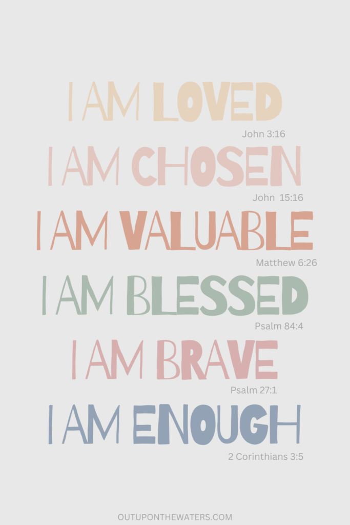 Christian Self Affirmations