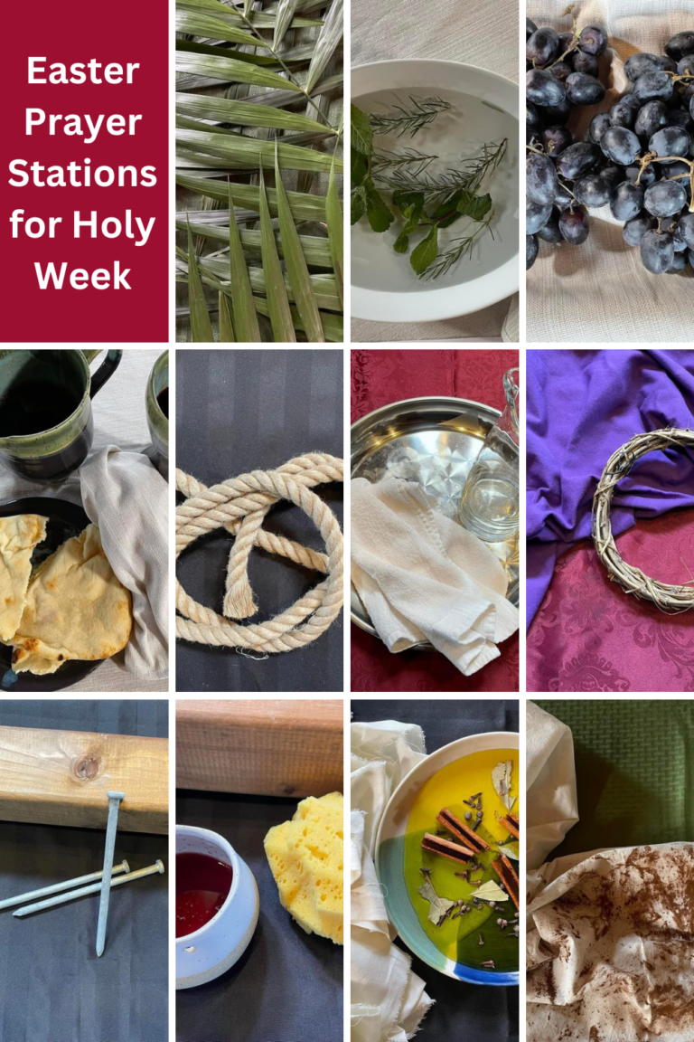 Easter Prayer Stations for Holy Week - Out Upon the Waters