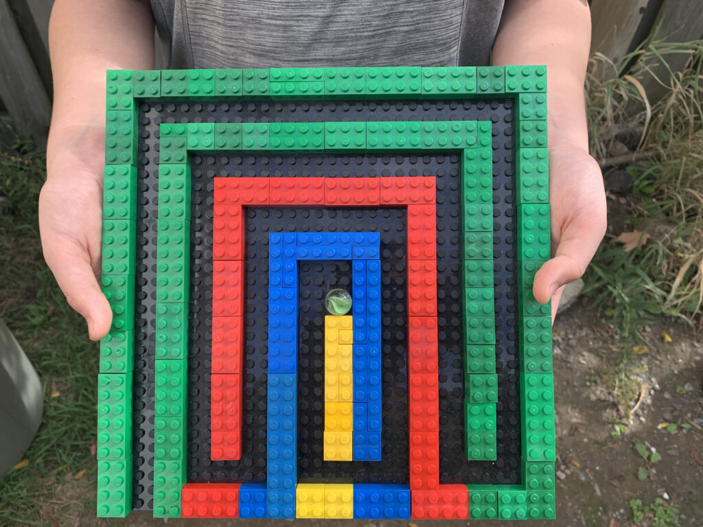 Lego Labyrinth: A Creative Prayer Practice for Kids - Out Upon the Waters